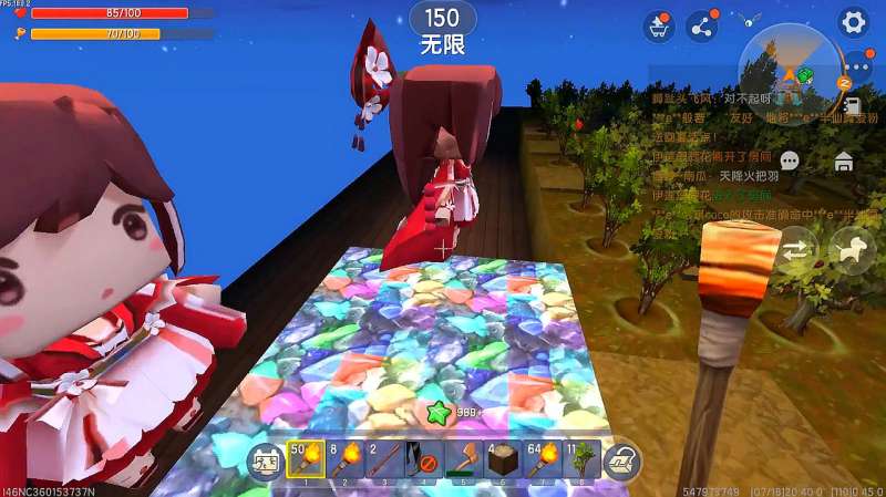 迷你世界;小伙伴用外挂,真的为所欲为