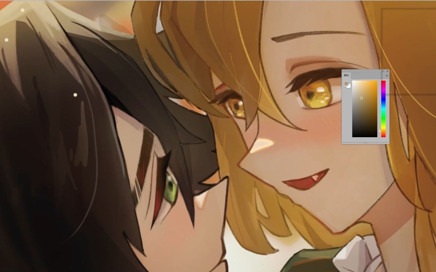 [NUMLOCK] 火山的女儿 和泽的婚后生活 绘画过程