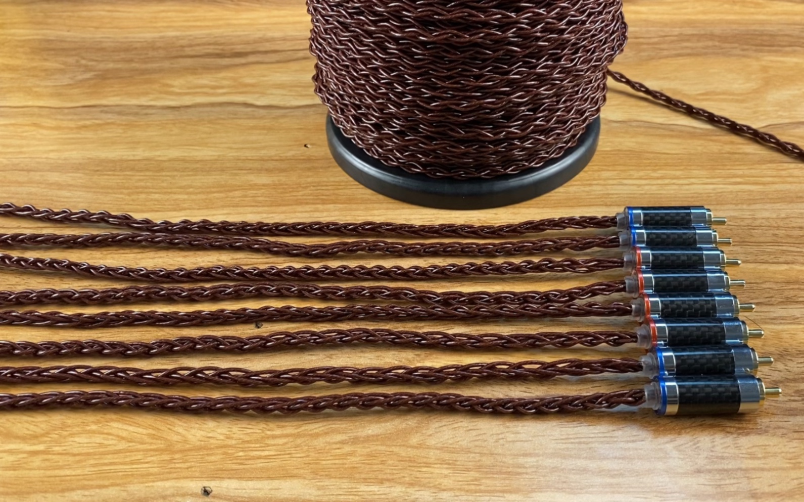 定制古河铜莲花线RCA,解码连接线,前级连接线,功放连接线。#莲花线 ...