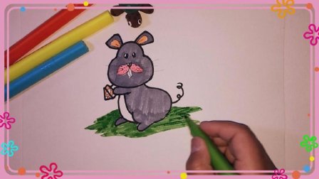 小老鼠简笔画 简笔画教程