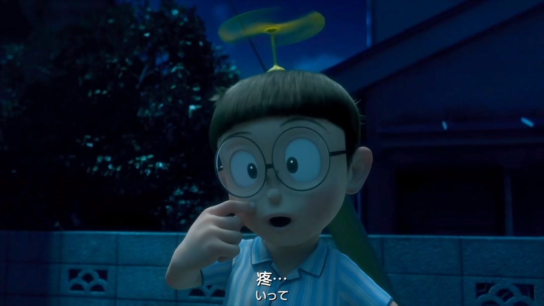 哆啦A梦:大雄带上哆啦A梦送的竹蜻蜓,竟因不太会用,到处乱飞