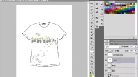 PS服装设计02_T恤图案