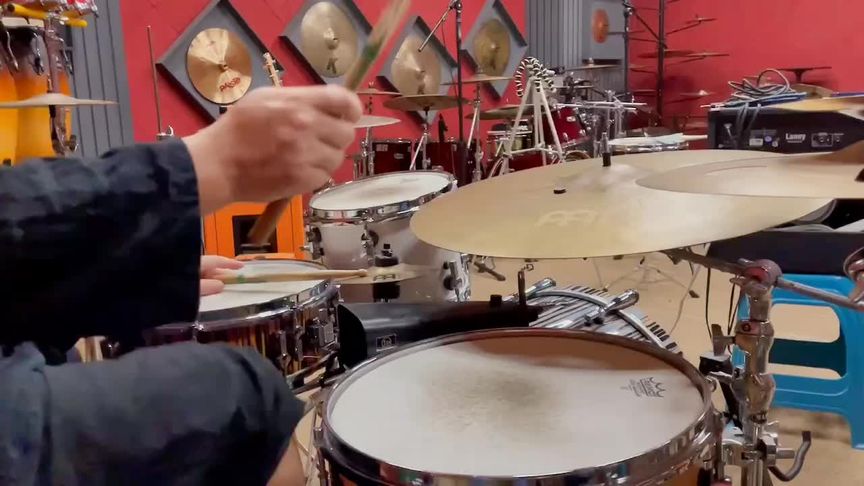 咚咚咚咚咚～ #架子鼓 #王力好 #一起学打鼓 #鼓手