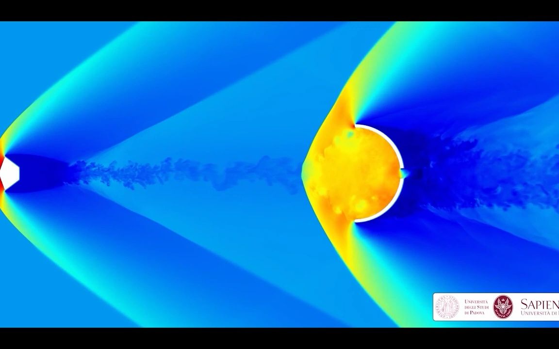 登陆火星再入舱和固定降落伞之间的相互作用【同名公众号“CFD之音...