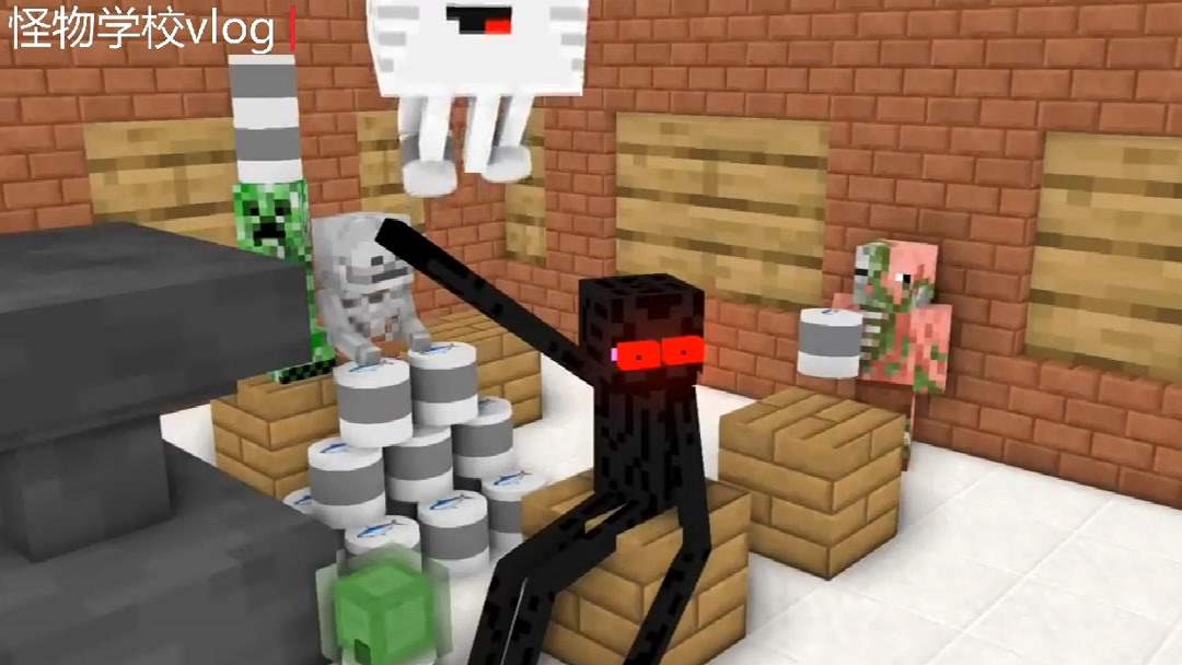 怪物学校动画:令同学们心奋不已的学校里的狂欢!