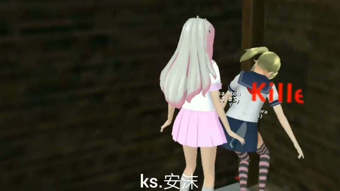 樱花校园模拟器:动画系列又来哩,没有模仿别人哦