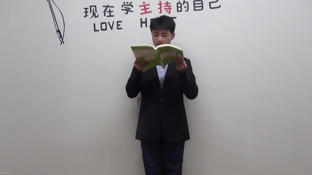 浮梁博音教育高二播音主持班第一次模拟考