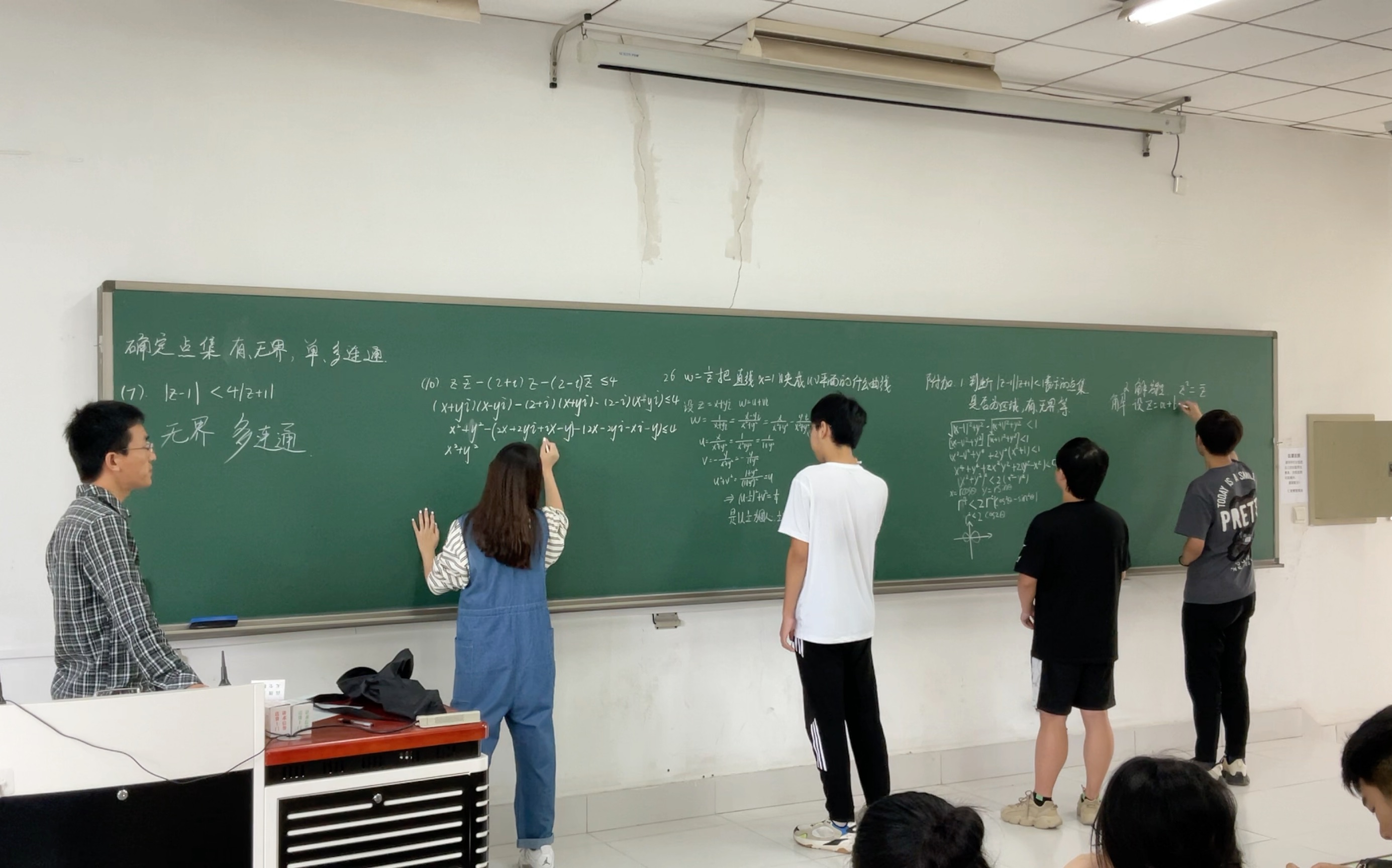 复变函数第四周-复变函数的极限,连续性,导数与解析性