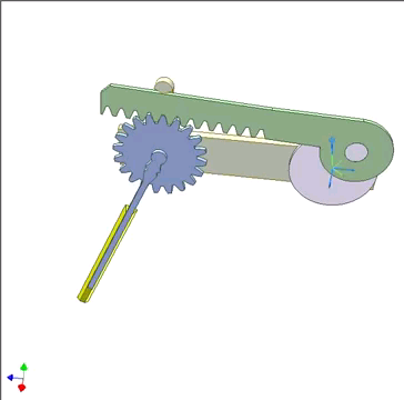 旋转运动和单摆运动转化装置