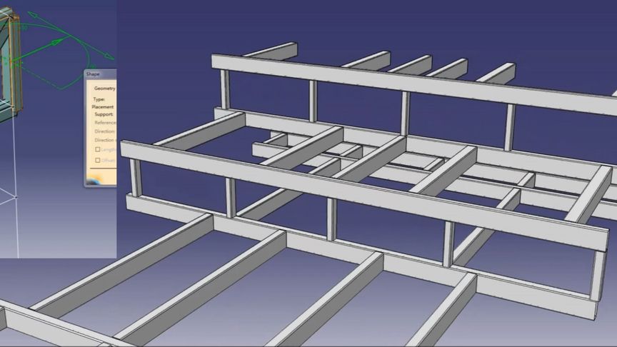 CATIA结构设计structure 与知识工程二次开发模块