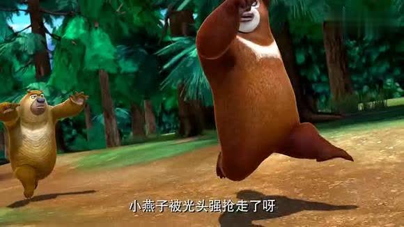 熊出没:真不敢相信光头强砍树那么多年,竟然对小鸟爱护有加