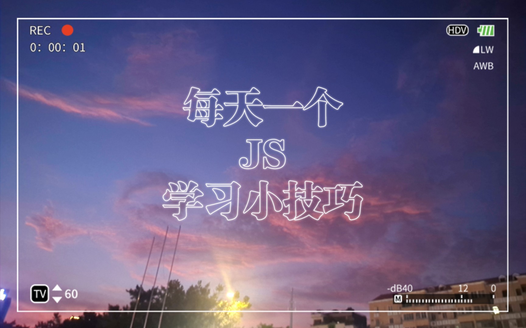 每天学习一个JS小技巧
