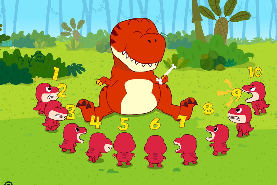 宝宝巴士之恐龙世界2,十只恐龙宝宝,来吧,一次看过瘾