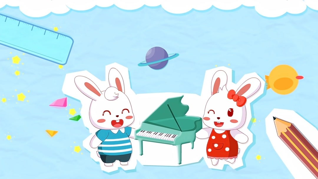 兔小贝手工课堂 第2季 第8集 钢琴