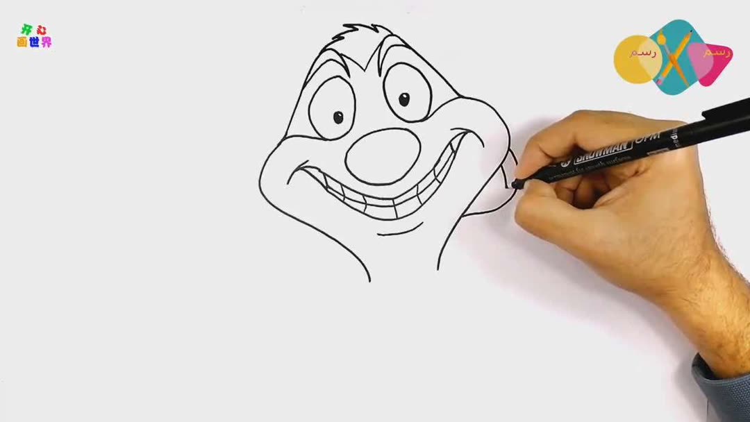 教小宝宝画卡通简笔画!儿童学画画教学!