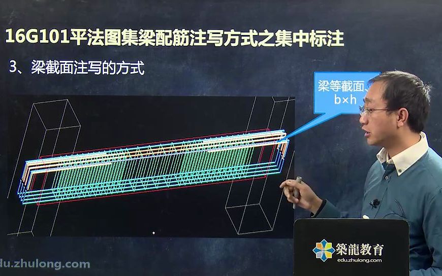 第16节 16G101平法图集梁配筋注写方式之集中标注