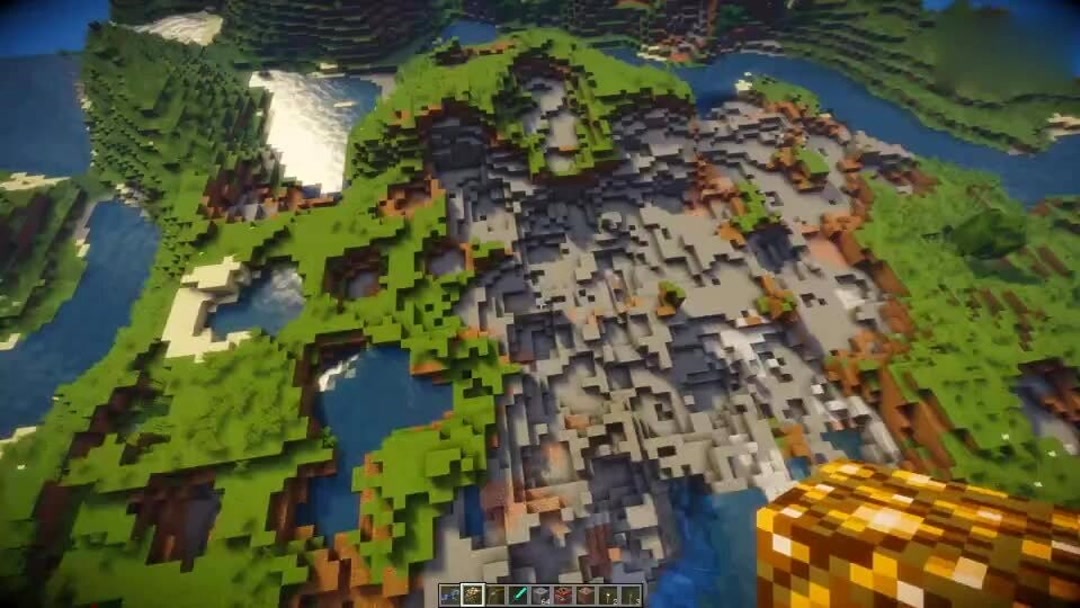 我的世界 测试 让TNT打出像核弹的范围 有点像散弹枪打的