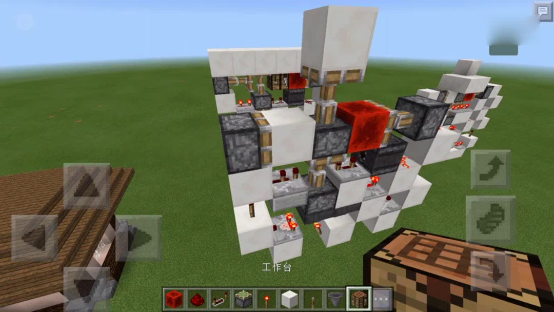 我的世界无痕平地隐藏工作台
