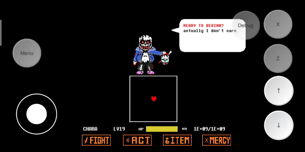 在传说之下三重审判玩精神错乱sans