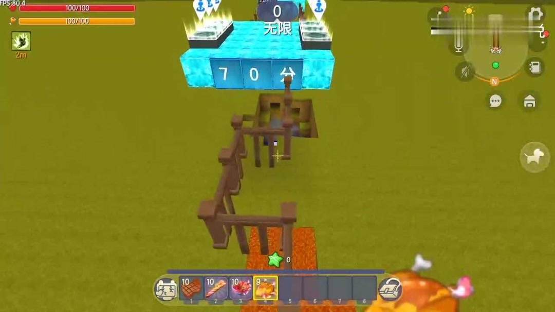 迷你世界:期末分数跑酷,半仙得分太容易了,不当老师真的亏!