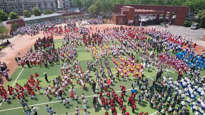 合肥长淮新村小学田径运动会开幕式