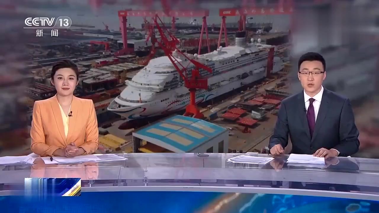 我国首艘国产大型邮轮即将出坞邮轮总体建造工作已经完成