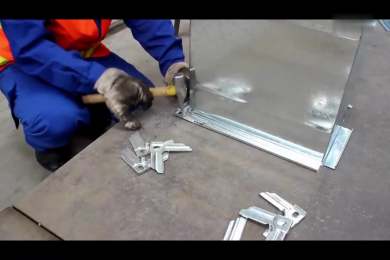 共板法兰风管制作