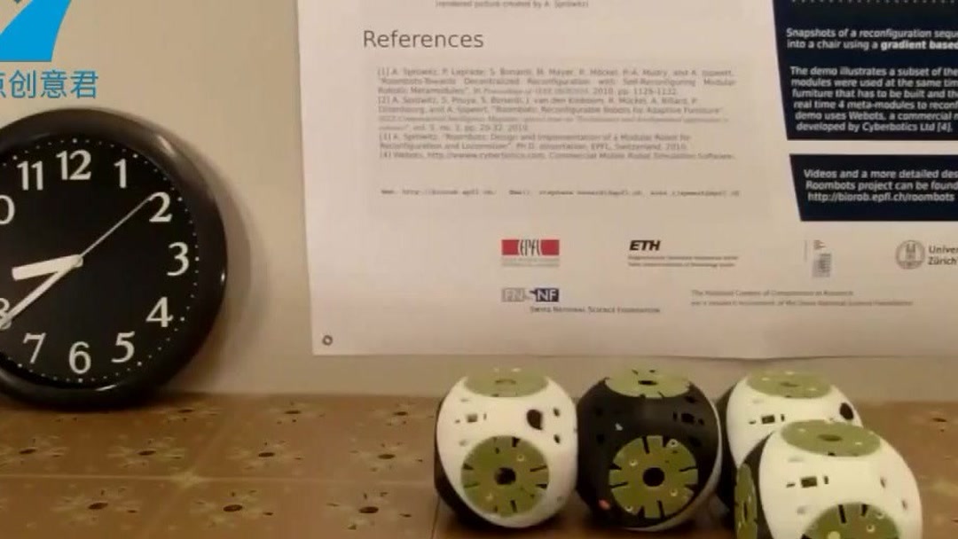 可变形和移动的家具机器人,模块化设计像搭积木,你见过吗?