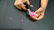 毛线制作有趣的风铃挂件