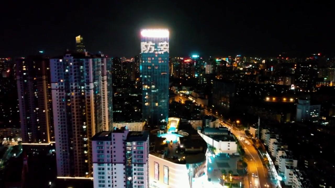 119全国消防宣传月,云南昆明多地点亮消防安全灯塔#全国消防宣传月