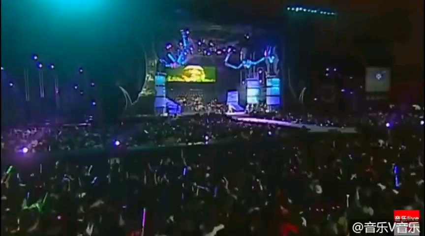 周杰伦、潘玮柏、张学友《听妈妈的话》,2007年世界巡回演唱会