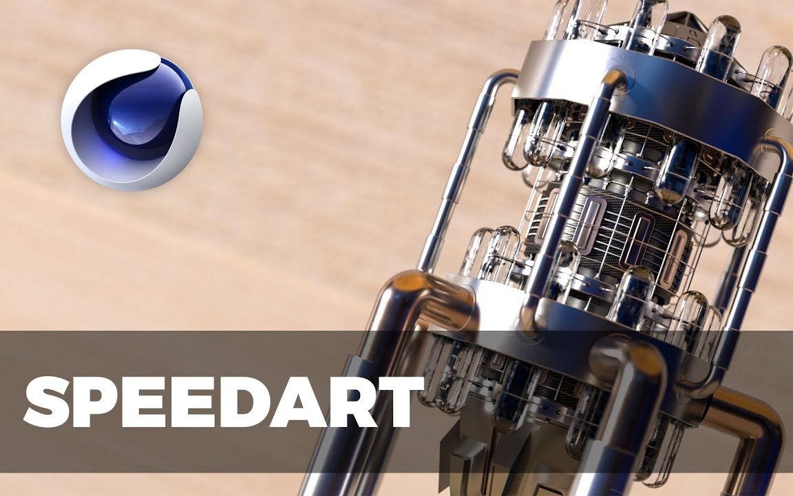 C4D+OC动态科幻机械动画教程