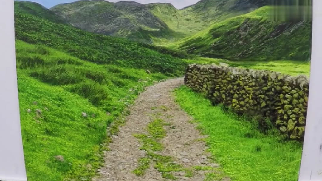 【绘画教程】超级逼真的写实风景画