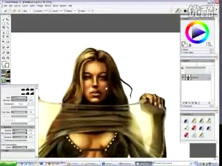 完美Corel Painter 人物教程