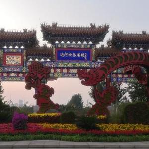 啊金游运河夜景 