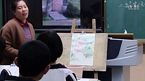 水彩画—校园风景淡彩