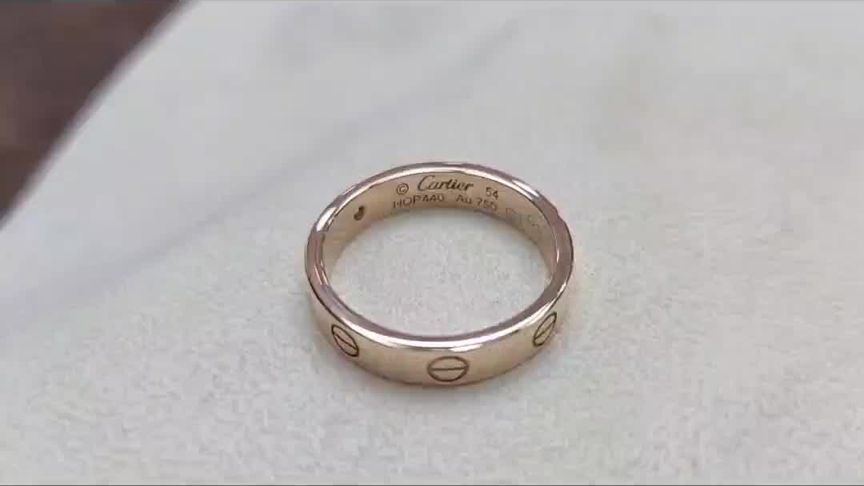 卡地亚love戒指真假鉴定#卡地亚戒指鉴定 #卡地亚love戒指