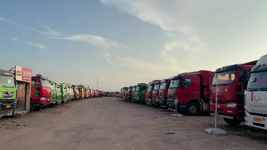 最后一批国五二手自卸车,现车充足#卡车司机 #卡车之家