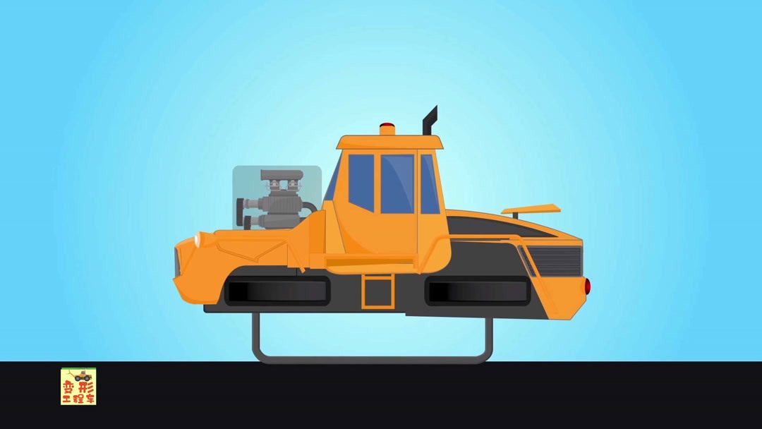 变形工程车 第1集 工程车变身飞行器