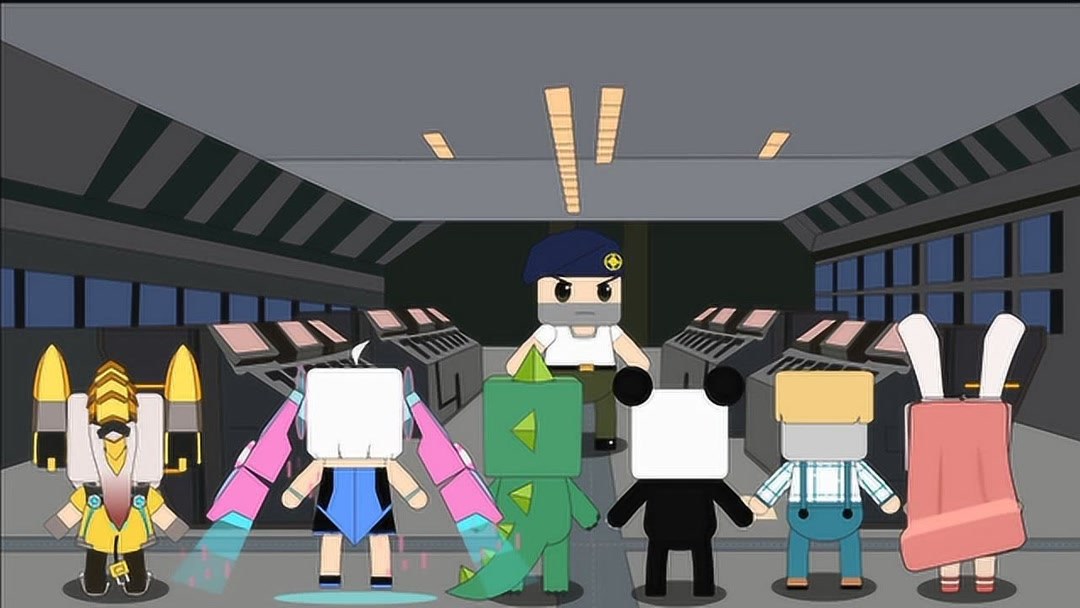 迷你英雄 第1集 神秘陨石坠落迷你大陆