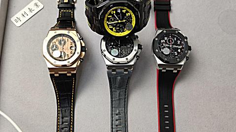 ...新谈】JF爱彼皇家橡树26470 爱彼26176大黄蜂 爱彼计时码表使用方法