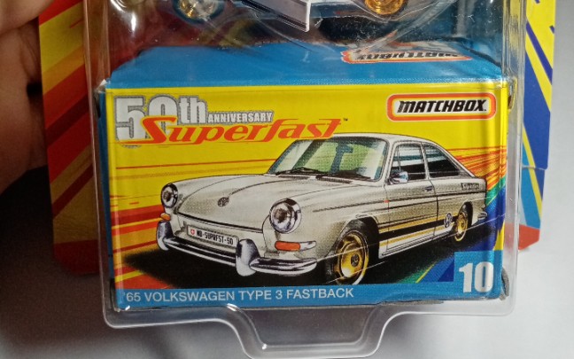 模型评测 第五期 火柴盒超级速度系列 大众type 3