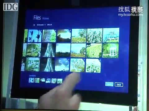 微软演示Win8上的IE10浏览器