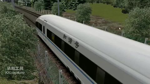 火车视频--CRH和谐号 模拟火车 rw3.[SplitIt]