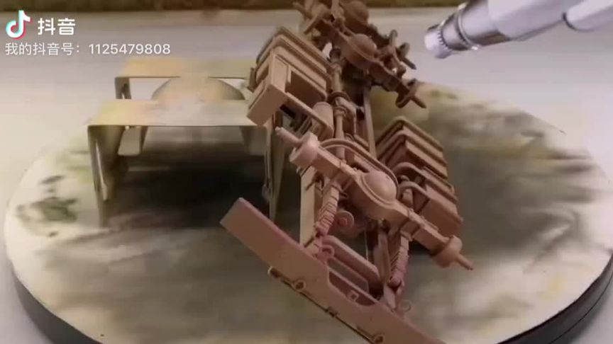 喷漆#模型制作 #军模 #模型 #我爱拼模型