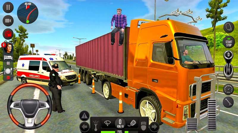 欧洲卡车模拟器-淡水运输!