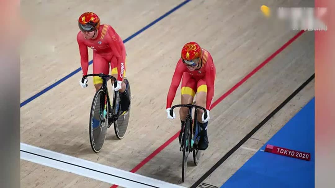 第28金!中国队夺得场地自行车女子团体竞速赛金牌中国姑娘好样的