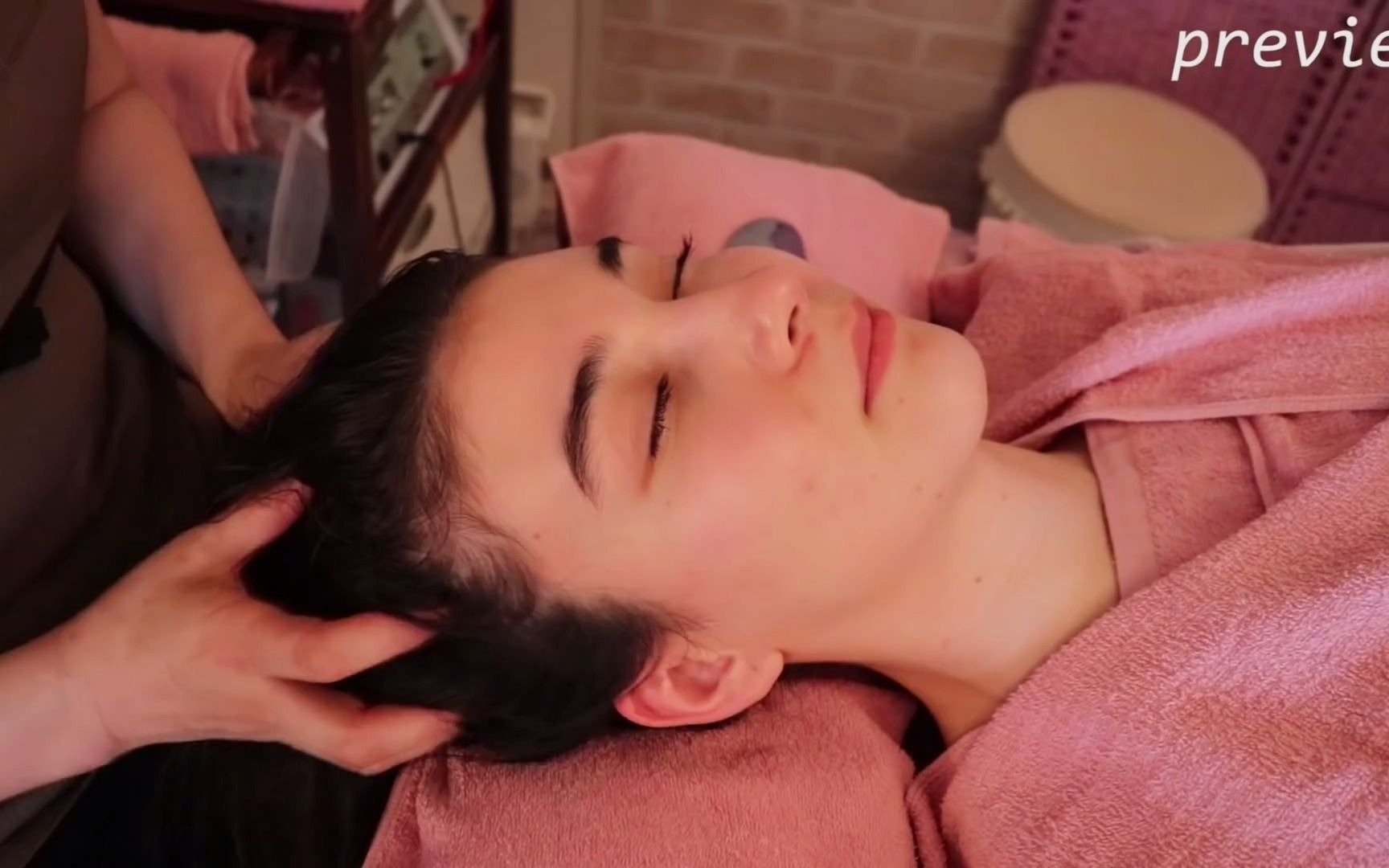 【按摩助眠】日式刮痧专业头皮按摩