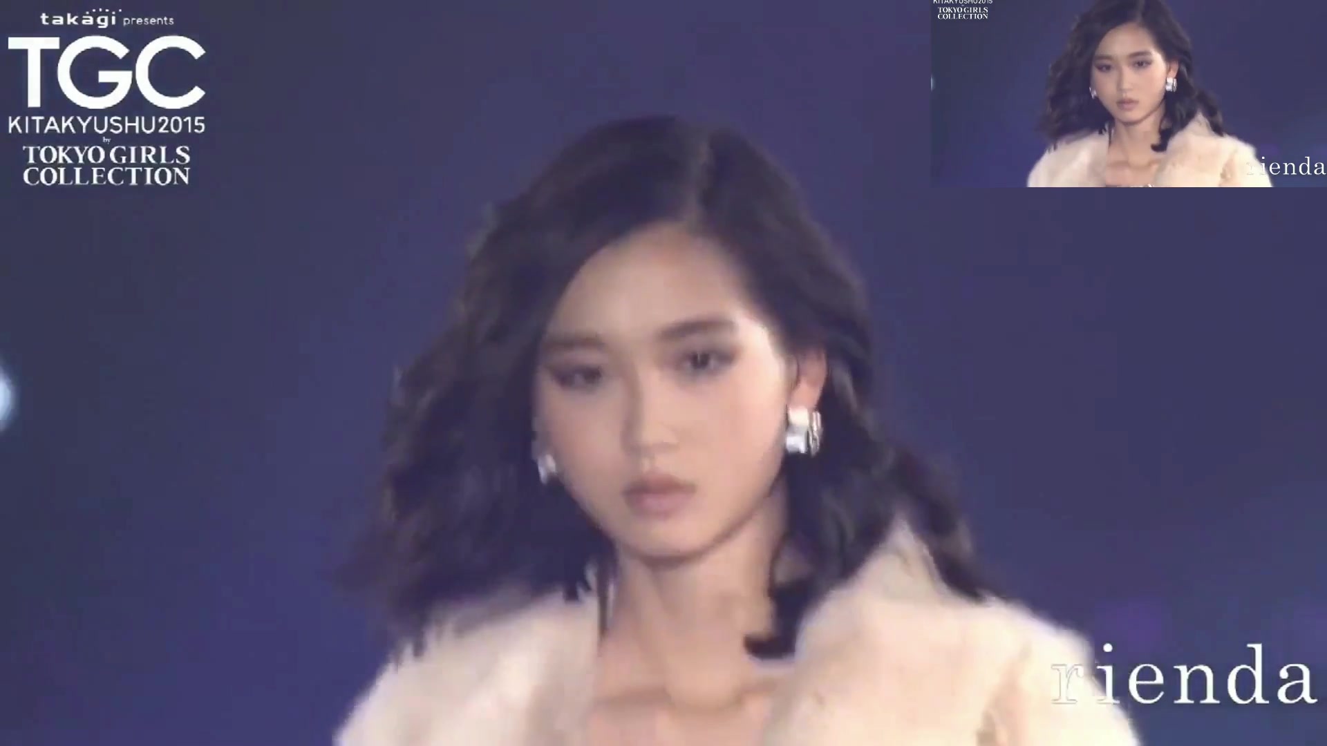 一时尚,美女模特T台旗袍秀3合集,画中画版