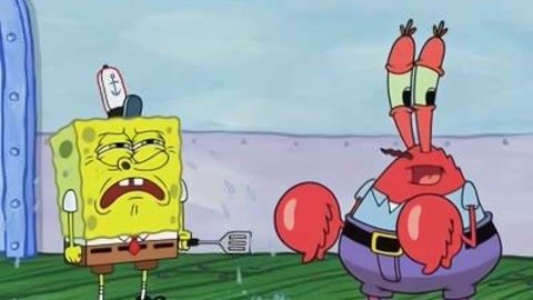 海绵宝宝:小海绵被开除了,十分伤心难过,哭的眼泪都成河了